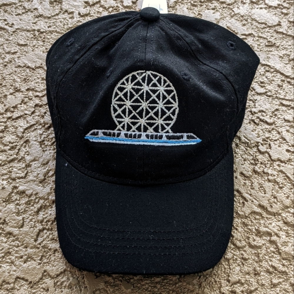 New Disney Epcot Monorail Embroidered Hat - Gem